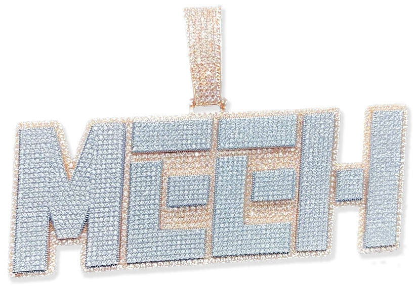 Double Layer Tech Name Pendant – ShopParagonGems